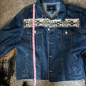 Handmade | Jackets & Coats | Festival Custom Native American Denim ...